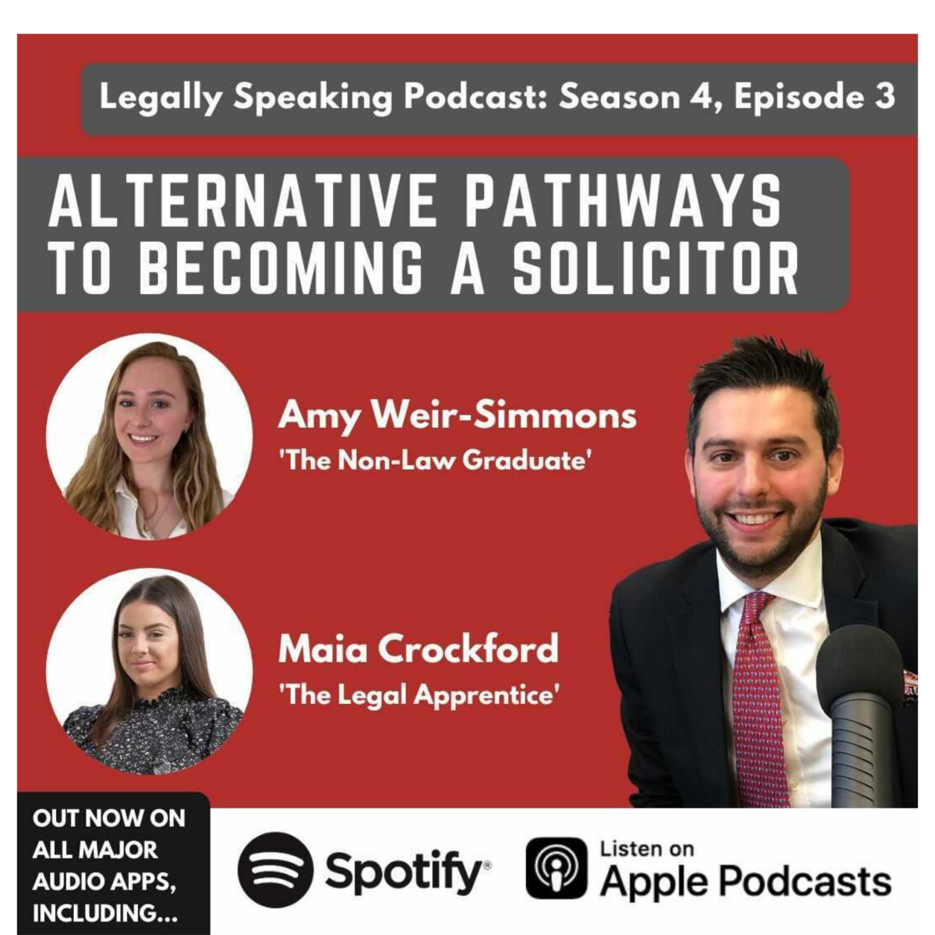 Season 4: Episode 3 – Alternative Routes to Becoming a Solicitor – With ...