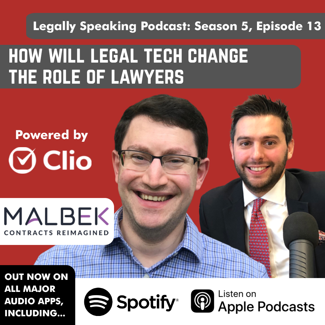 How Will Legal Tech Change the Role of Lawyers? – Colin Levy – S5E13 ...