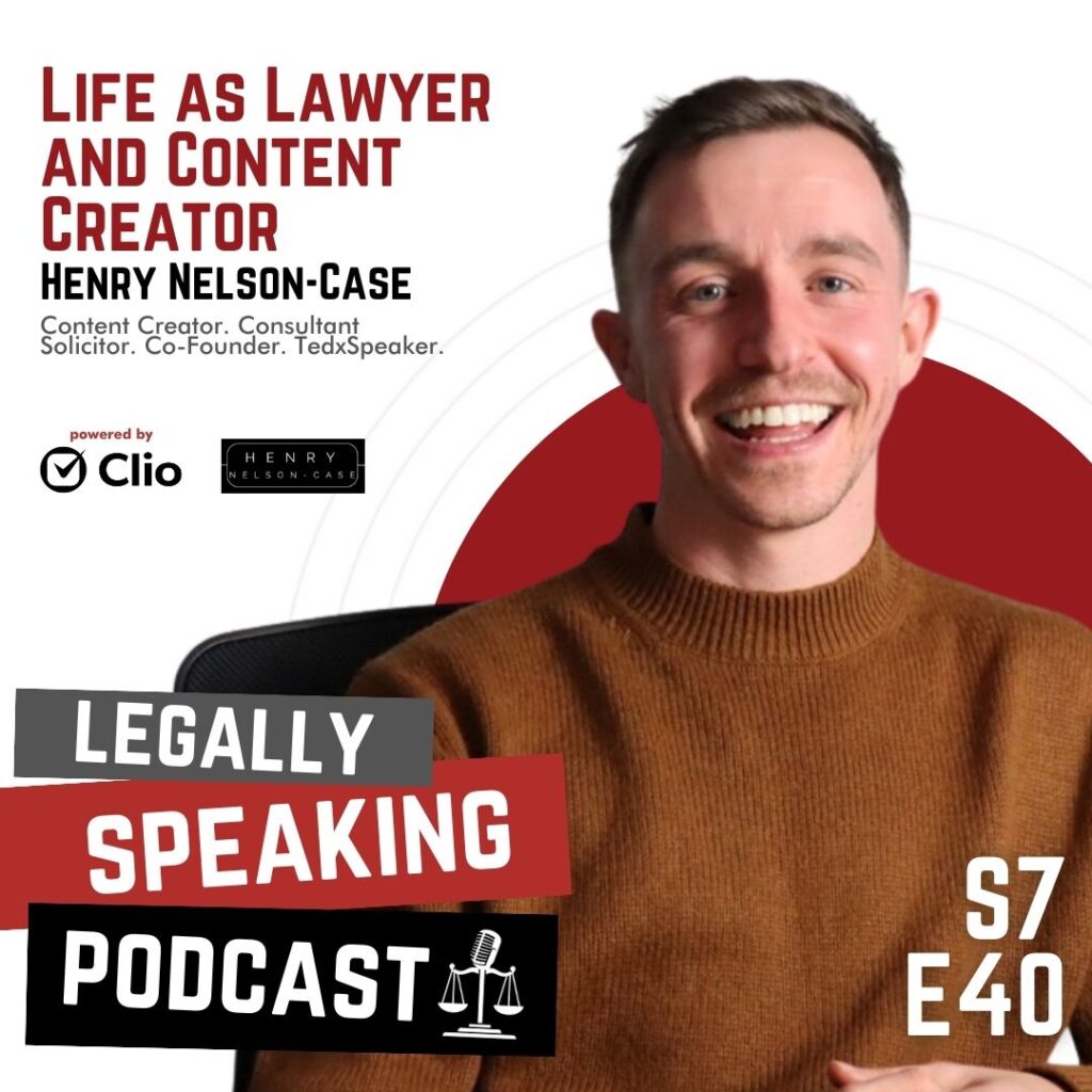 Life as Lawyer and Content Creator – Henry Nelson-Case – S7E40 ...